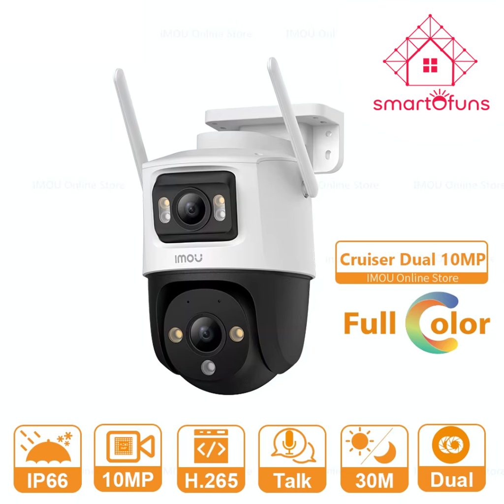 Imou Cruiser Dual – 10MP Dual Lens Smart WiFi IP Camera – smartOfuns